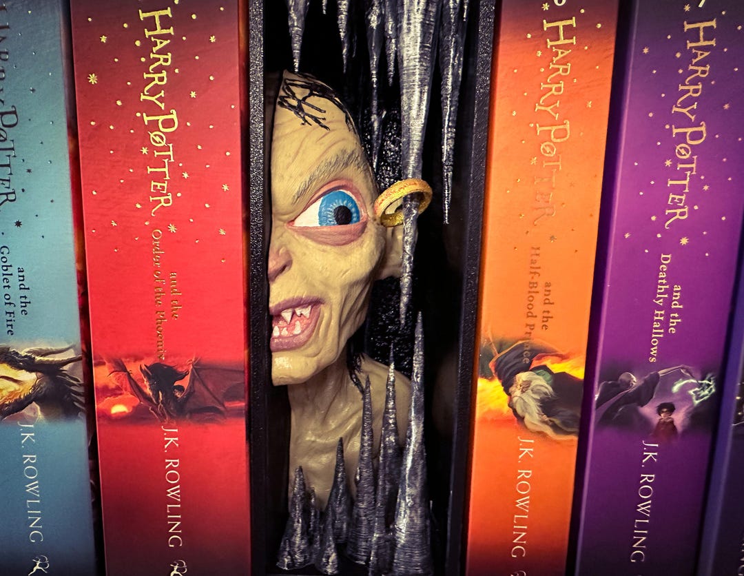 Rings Booknook, Bookshelf, Shelf Insert, Diorama - Etsy