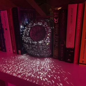 Star Book Nook, Shelf Insert, Bookshelf Diorama, Bookend - Etsy