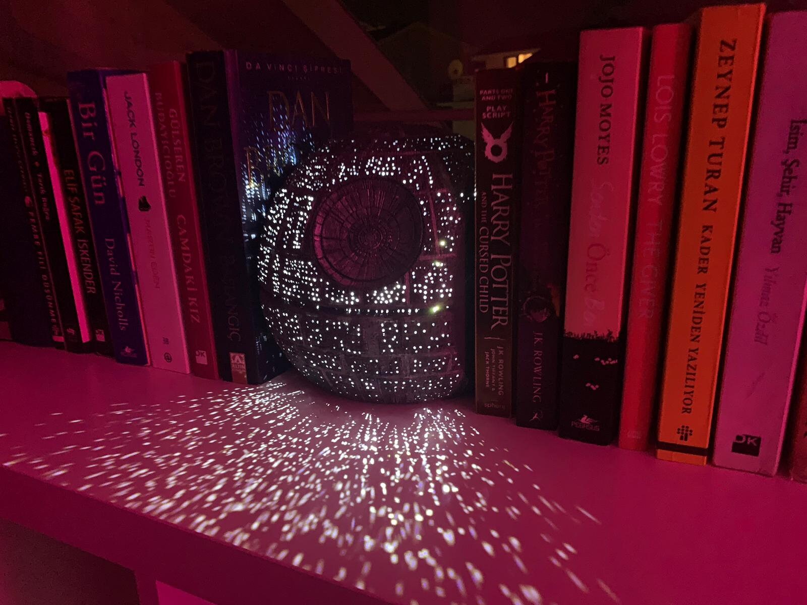 Star Book Nook Shelf Insert Bookshelf Diorama Bookend - Etsy