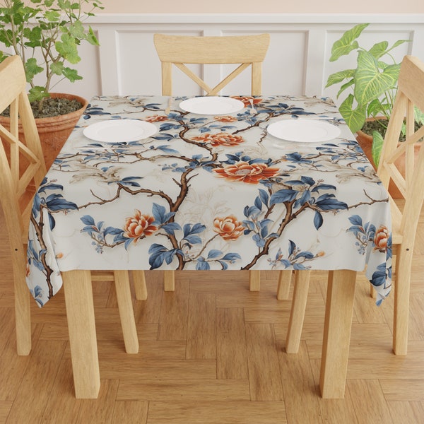Chinoiserie Tablecloth - Etsy
