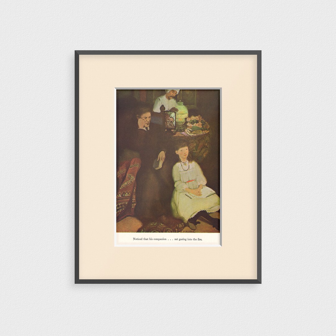 Vintage "sarah Crewe" Original Print by Ethel Franklin Betts | "a ...