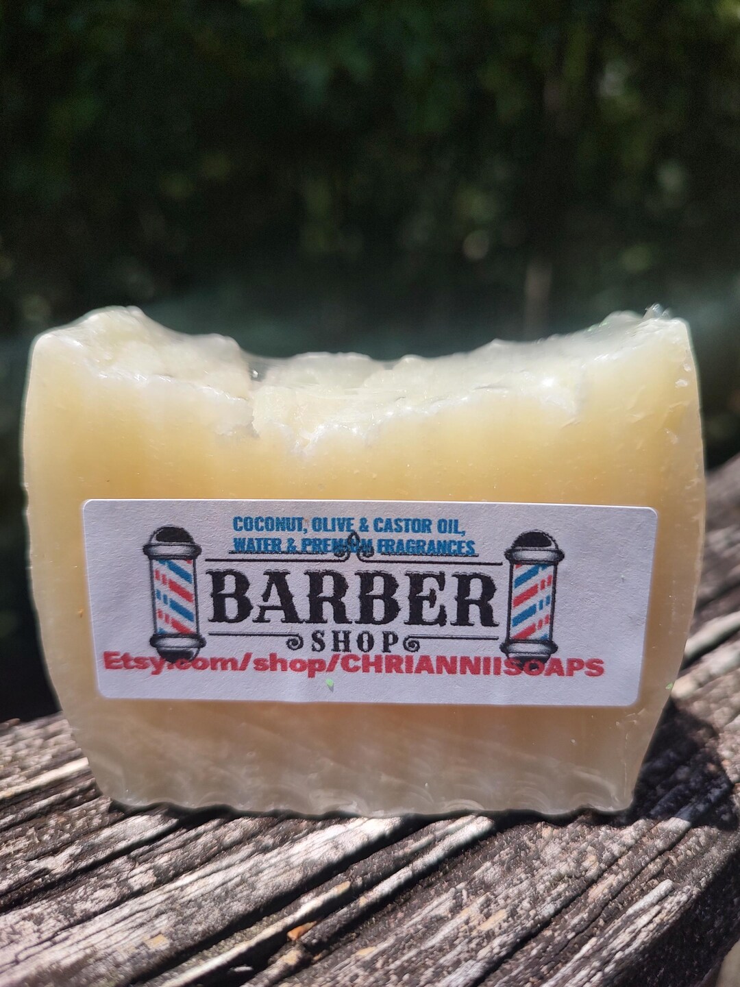 BARBERSHOP Premium Homemade Soap Bar Smells Like a Classic Barbershop ...