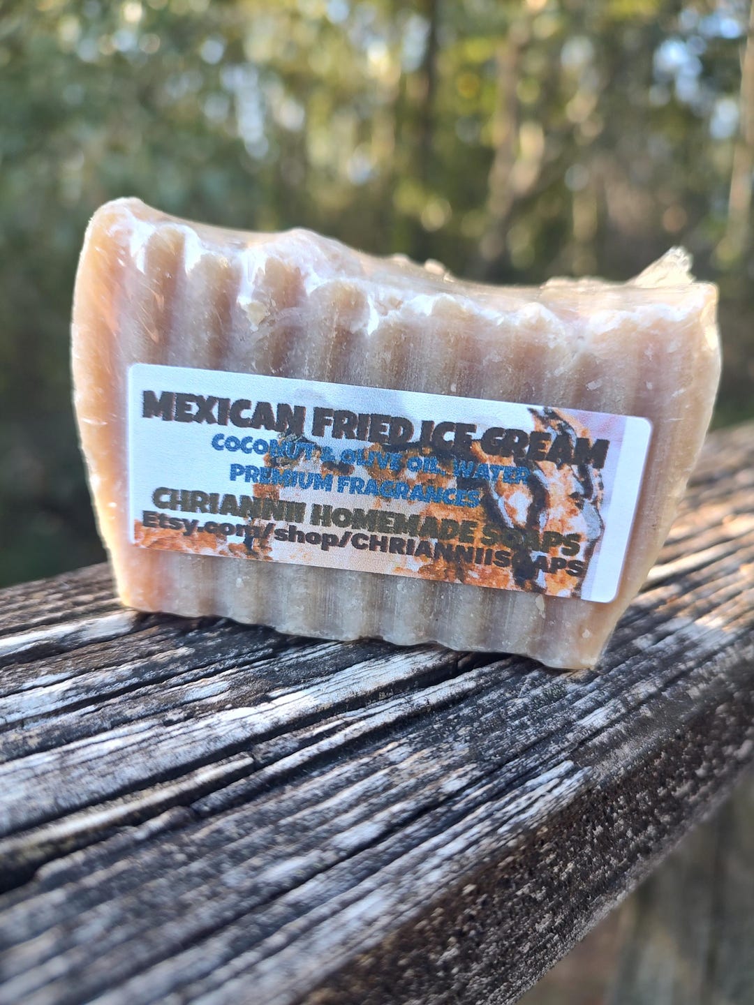 Mexican Fried Ice Cream Homemade Premium Soap Bar 4oz Buttery Creamy ...