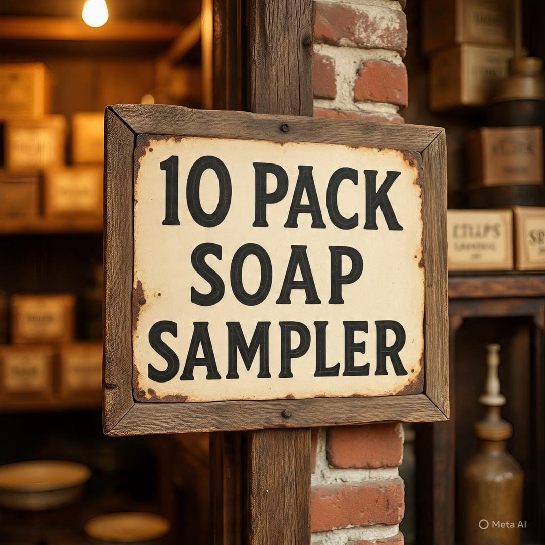 Mini Soap Samples Pack of 10, Handmade Soap Gift Set, Travel Size Bar ...