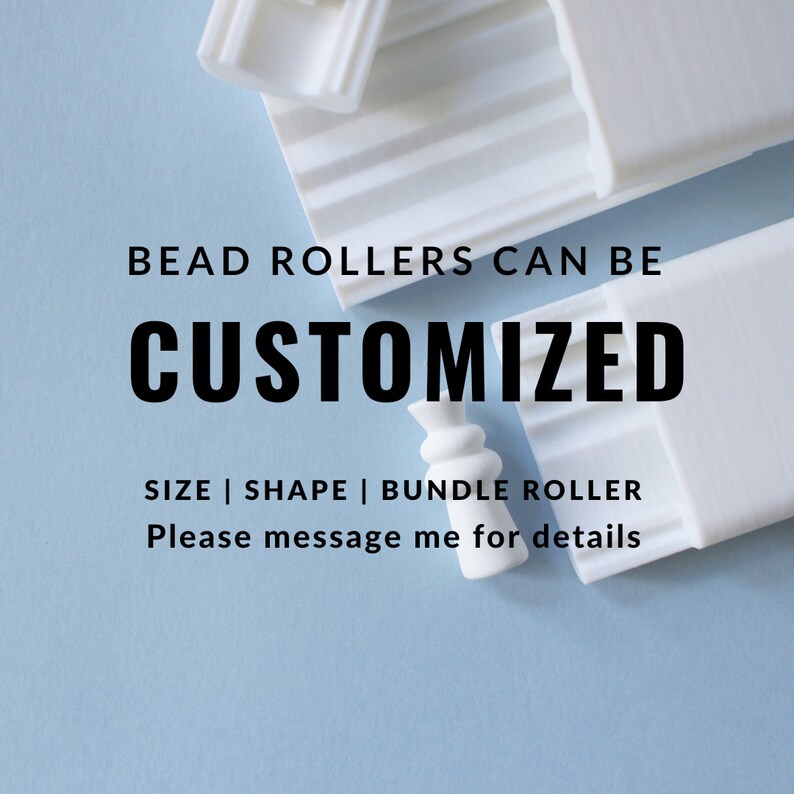 Polymer Clay Teardrop Shape Bead Roller 20mm, 25mm, 30mm | Custom Bead ...
