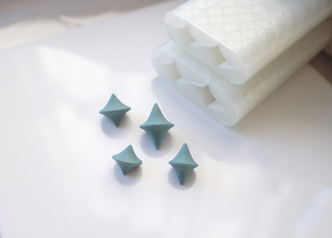 Polymer Clay Star Shape Bead Roller | Star Bead in 12mm, 14mm, 16mm ...