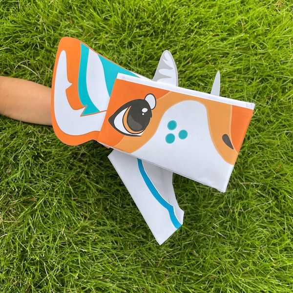 Paper Dragon Puppet - Etsy UK