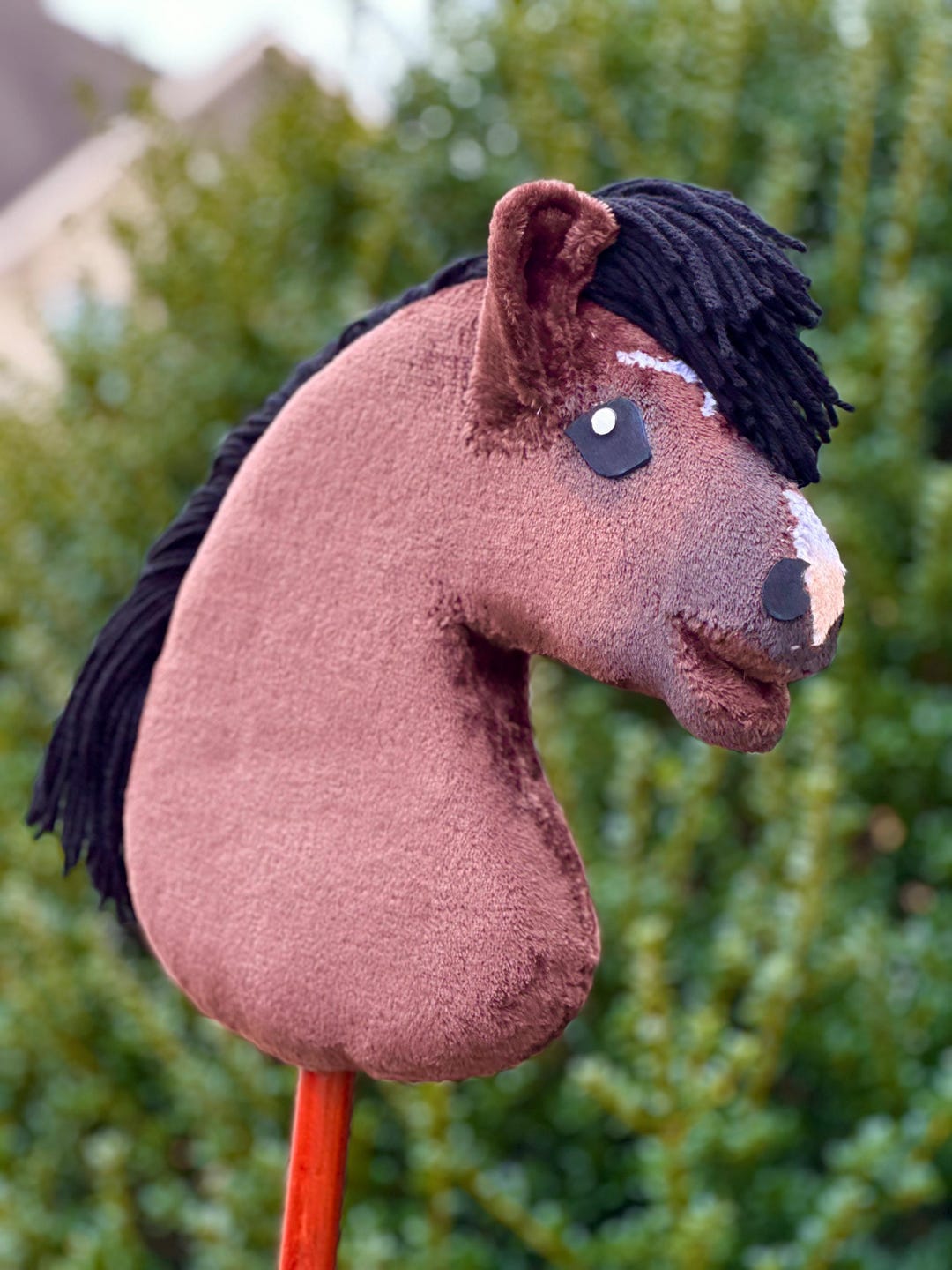 Bay Hobby Horse | Stick Horse | Jumping Hobbyhorse - Etsy