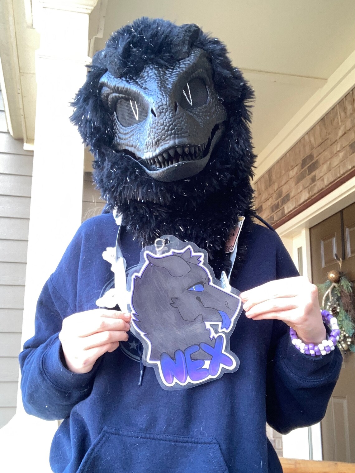 Custom Furry Badge Fursuit Badge Furry Badge Commission - Etsy