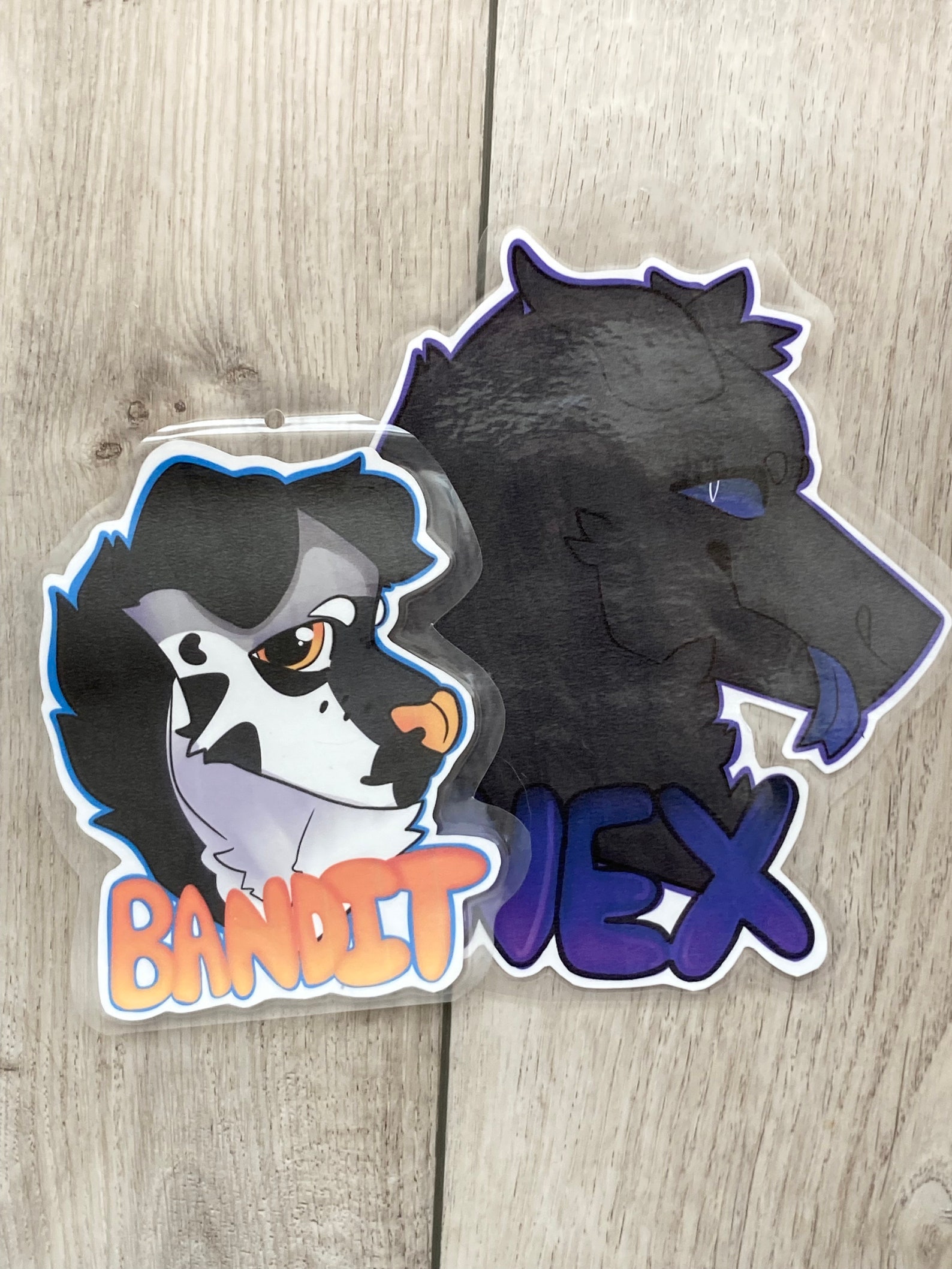 Custom Furry Badge Fursuit Badge Furry Badge Commission - Etsy