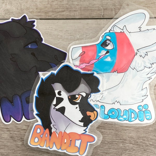 Furry Con Badge - Etsy