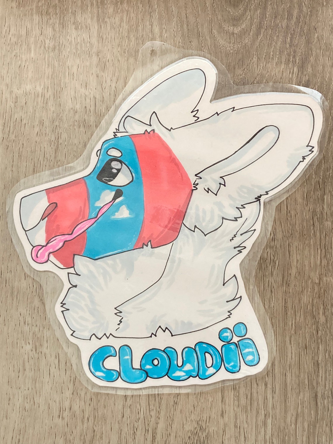Custom Furry Badge Fursuit Badge Furry Badge Commission - Etsy