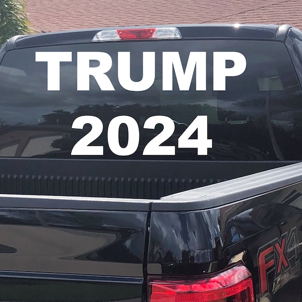 Trump Car Decal - Etsy