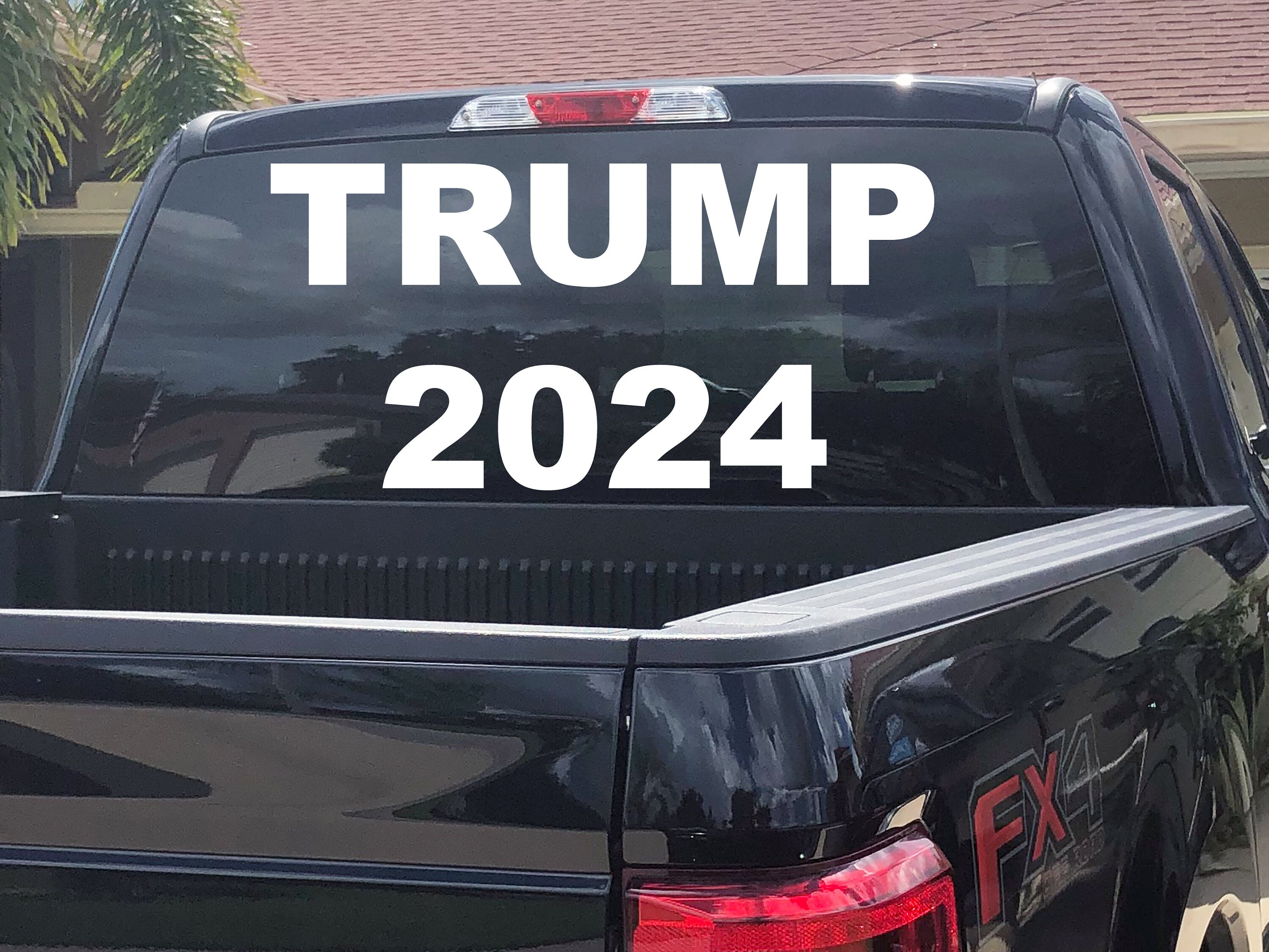 Trump 2024 Truck Car Window Decal - Etsy