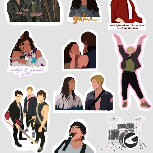 Julie and the Phantoms Vinyl Stickers - Etsy