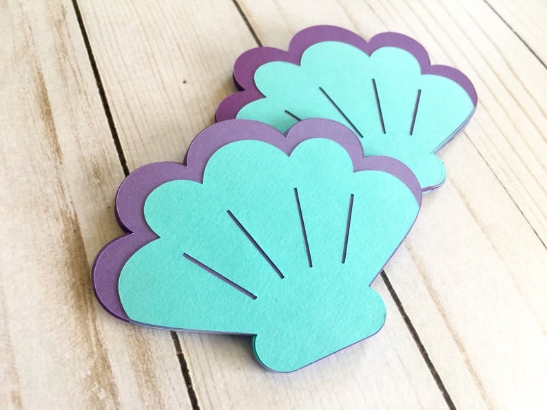 Seashell Die Cuts - Etsy
