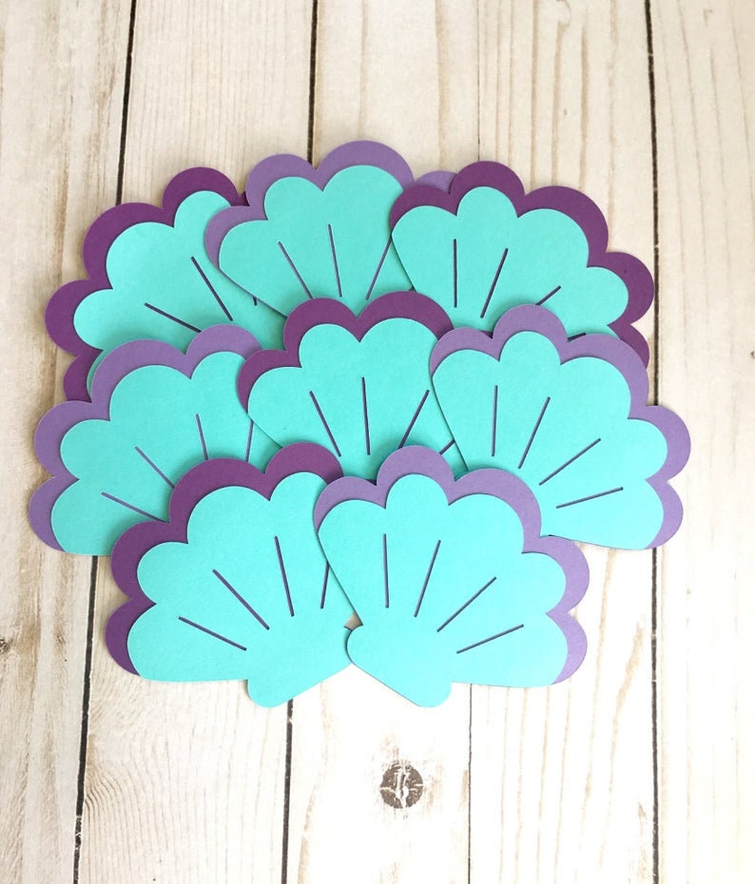 Seashell Die Cuts - Etsy