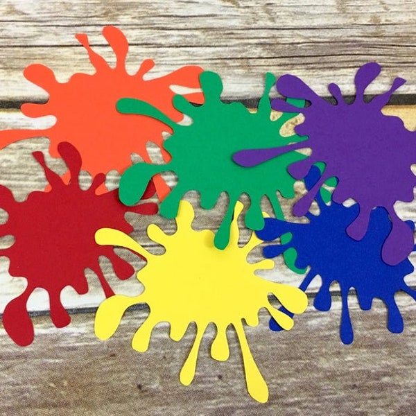 Paint Splat - Etsy