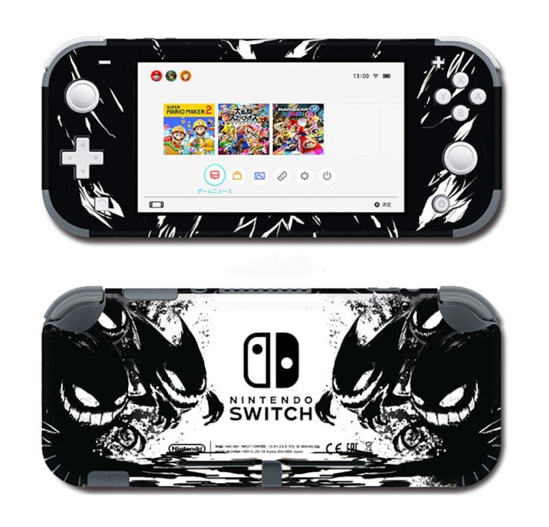Pokemon Gengar Nintendo Switch /OLED Skin Switch Lite Stickers Full ...