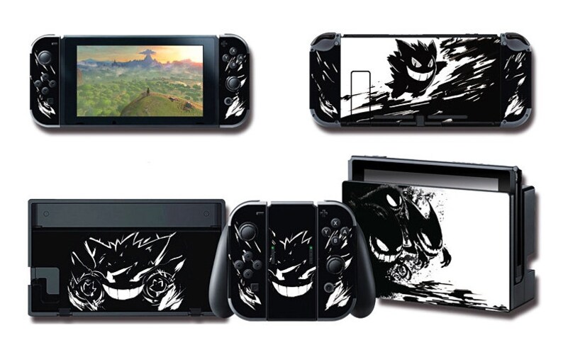Pokemon Gengar Nintendo Switch /OLED Skin Switch Lite Stickers Full ...