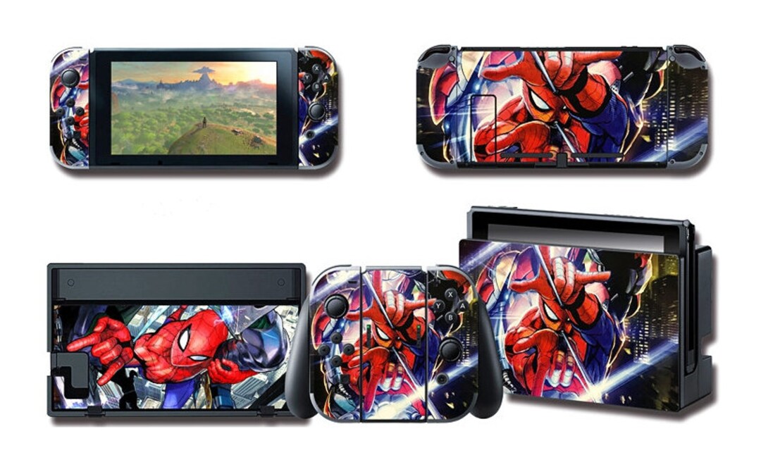Spider-man Nintendo Switch Skin Switch OLED Stickers Full Wrap Skin for ...
