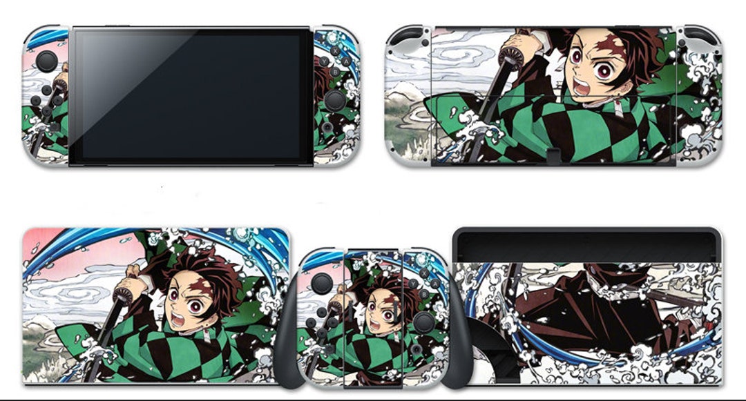 Kamado Tanjirou Nintendo Switch/oled Skin Switch Lite Stickers Full ...