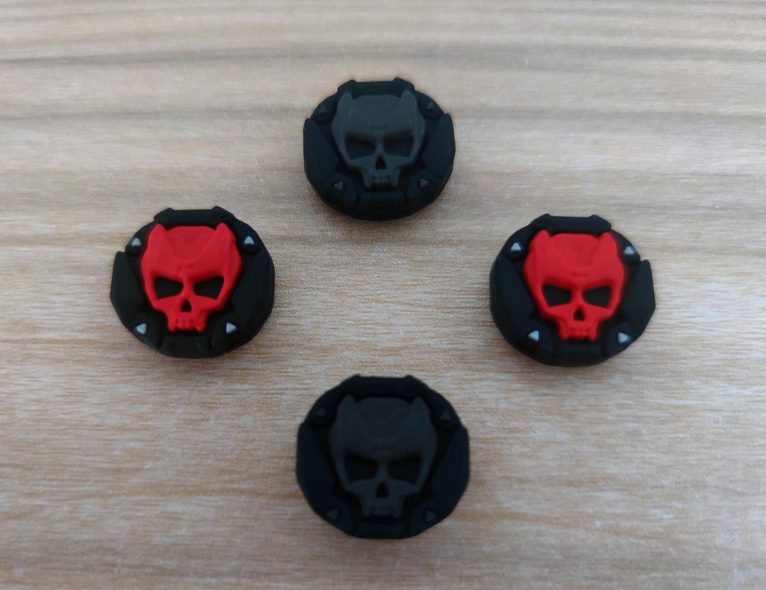 Ghost Steam Deck Thumb Grip Caps - Steam Deck Joystick Cap - Joycon Joy ...