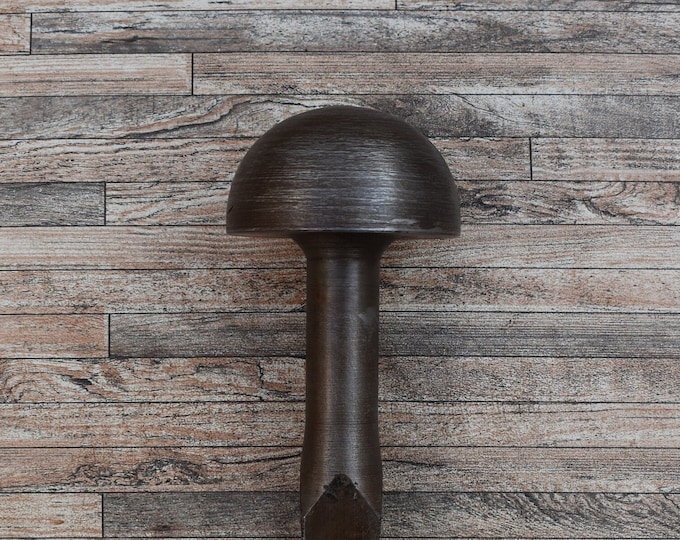 Vintage Solid Steel Half Round Mushroom Head Anvil Blacksmith Tinsmith ...