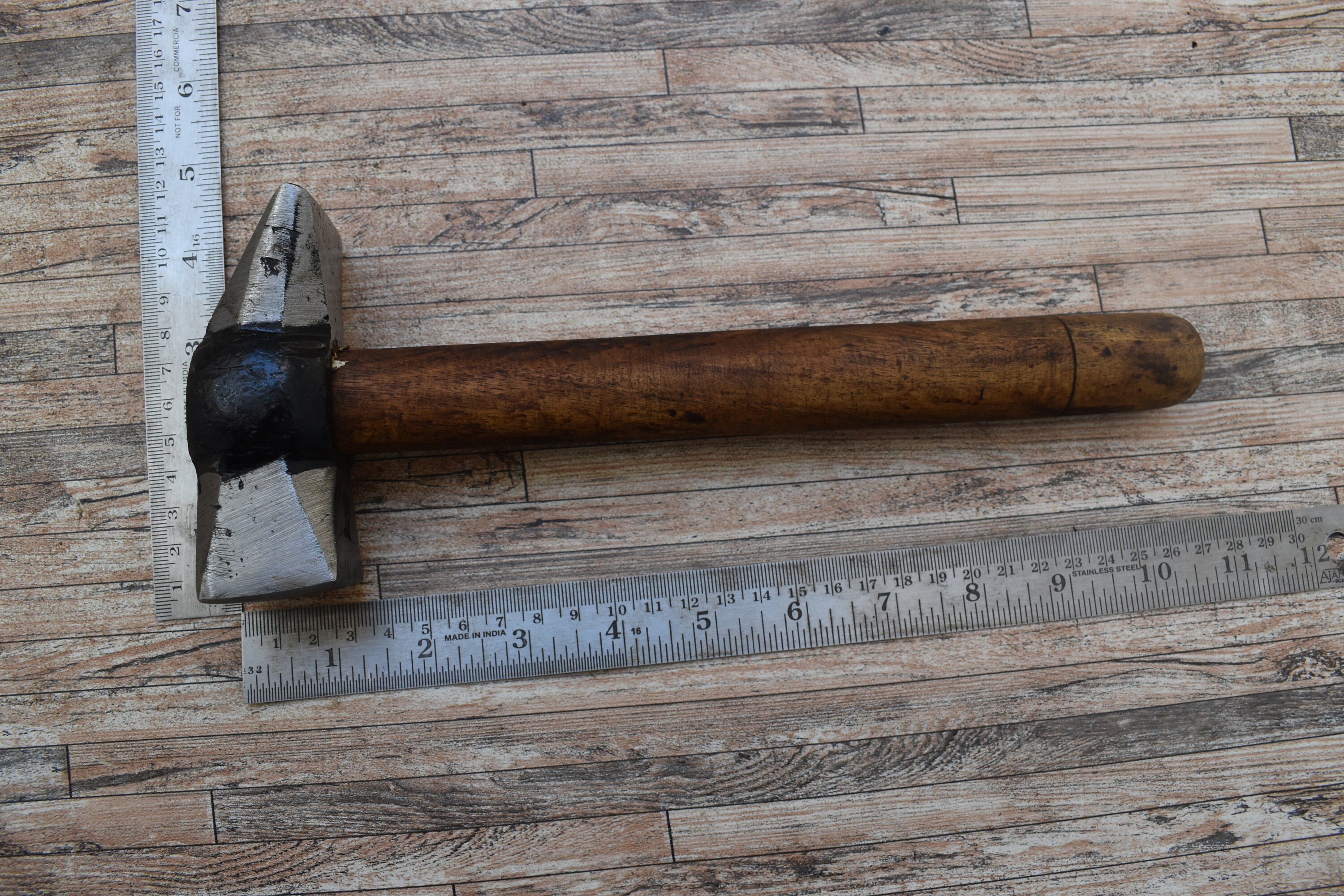 Vintage Iron Blacksmith Hammer Tinsmith Silversmith Hammer Tool ...