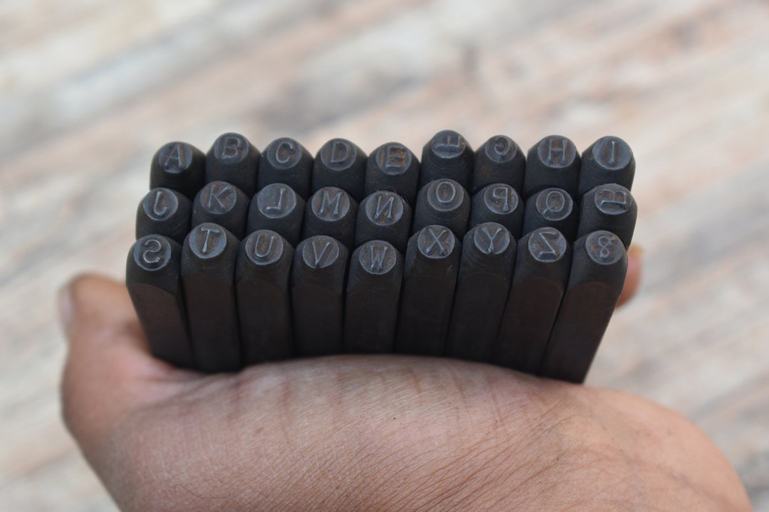 Vintage Iron Alphabet Stamp Set, 27pc Jewelry Making Tools - Etsy