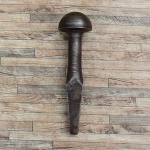 2 Inch Vintage Style Solid Steel Half Round Mushroom Head Stake Anvil ...