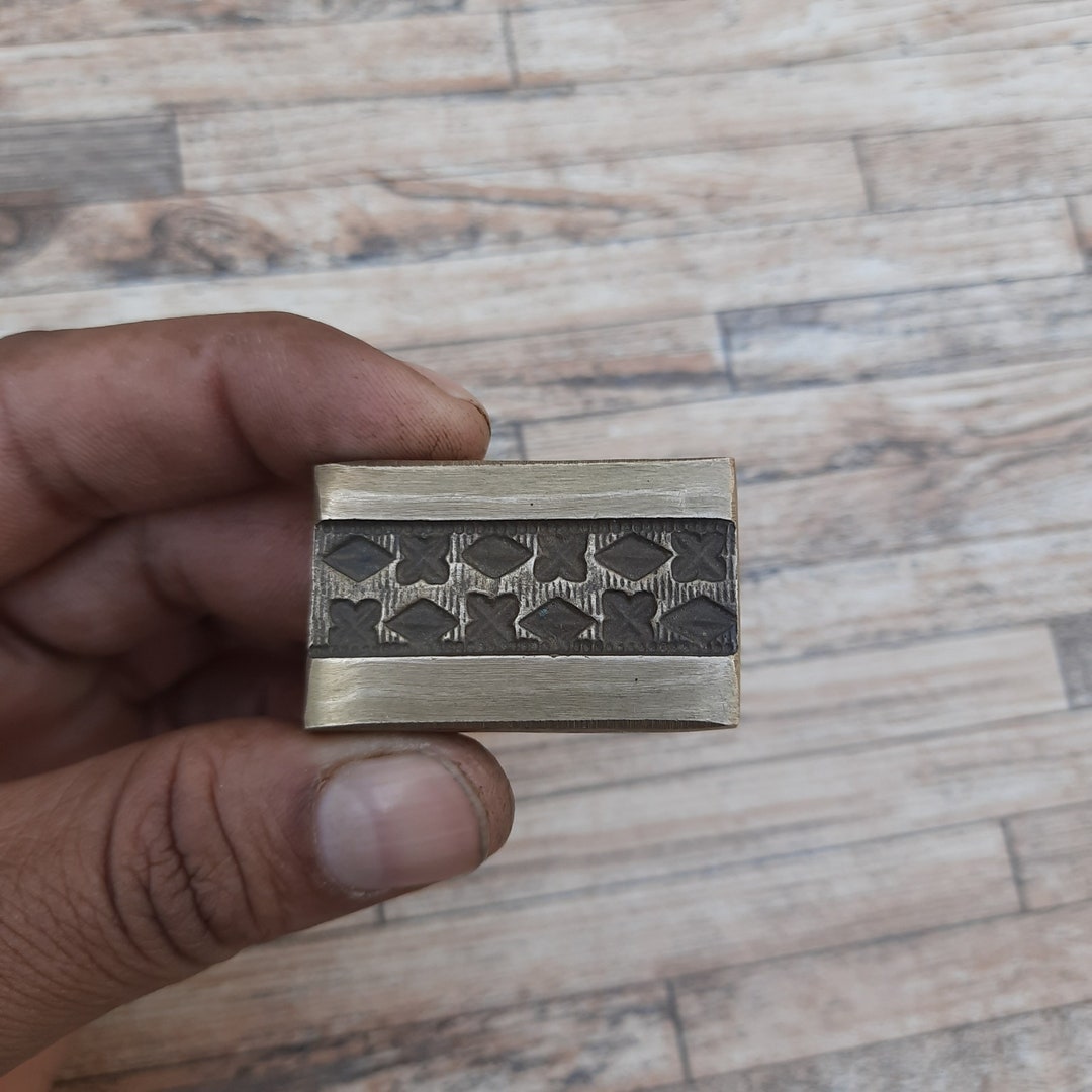 Cast Brass Silversmith Jewelry Making Soft Metal Impression Charms ...