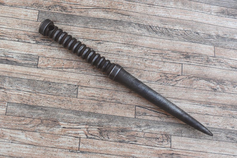 Handmade Iron Marlin Spike Rope Fid Tool - Nautical Farmhouse Decor - Etsy