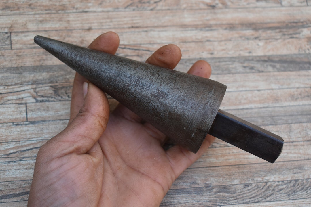 Vintage All Steel Cone Anvil, 5" X 2" Inch, Blacksmith Tinsmith Anvil ...