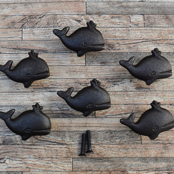 Whale Door Knobs - Etsy