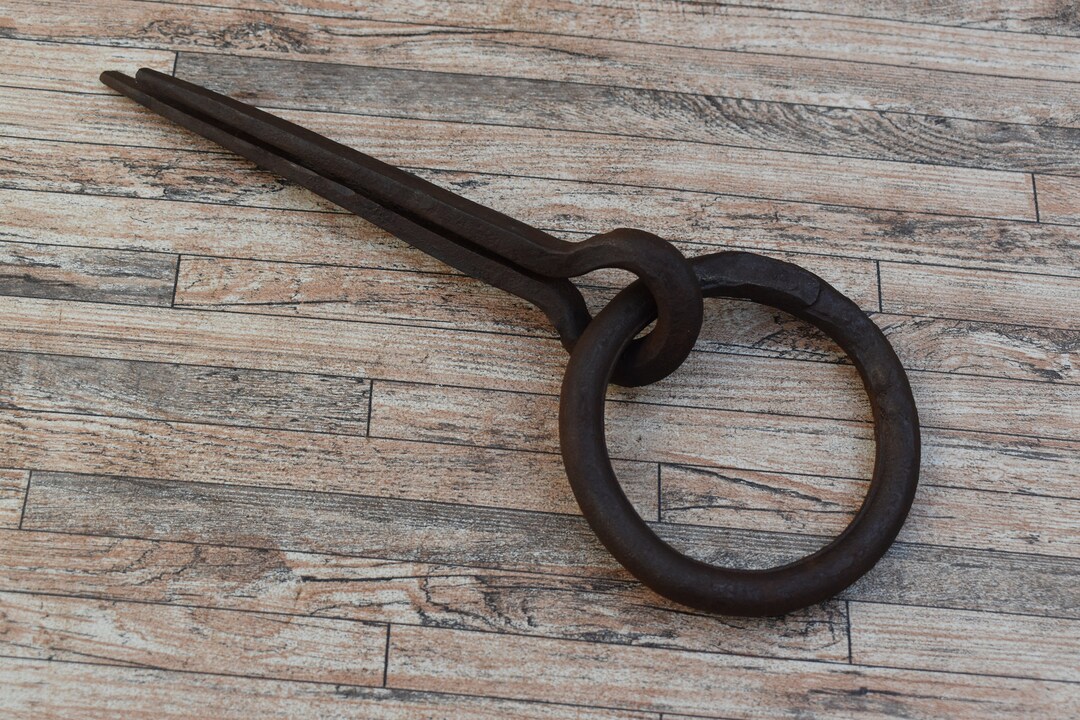 Vintage Iron Handmade Handforged Horse Tie Hitching Post Ring - Etsy