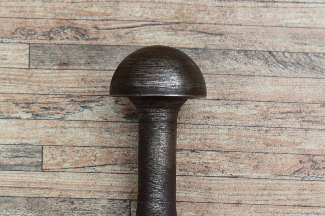 2" Inch Vintage Style Solid Steel Half Round Mushroom Head Stake Anvil ...