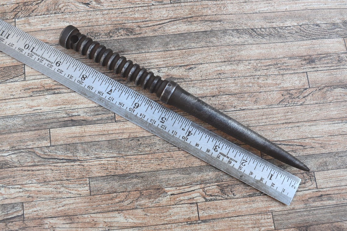 Handmade Iron Marlin Spike Rope Fid Tool - Nautical Farmhouse Decor - Etsy