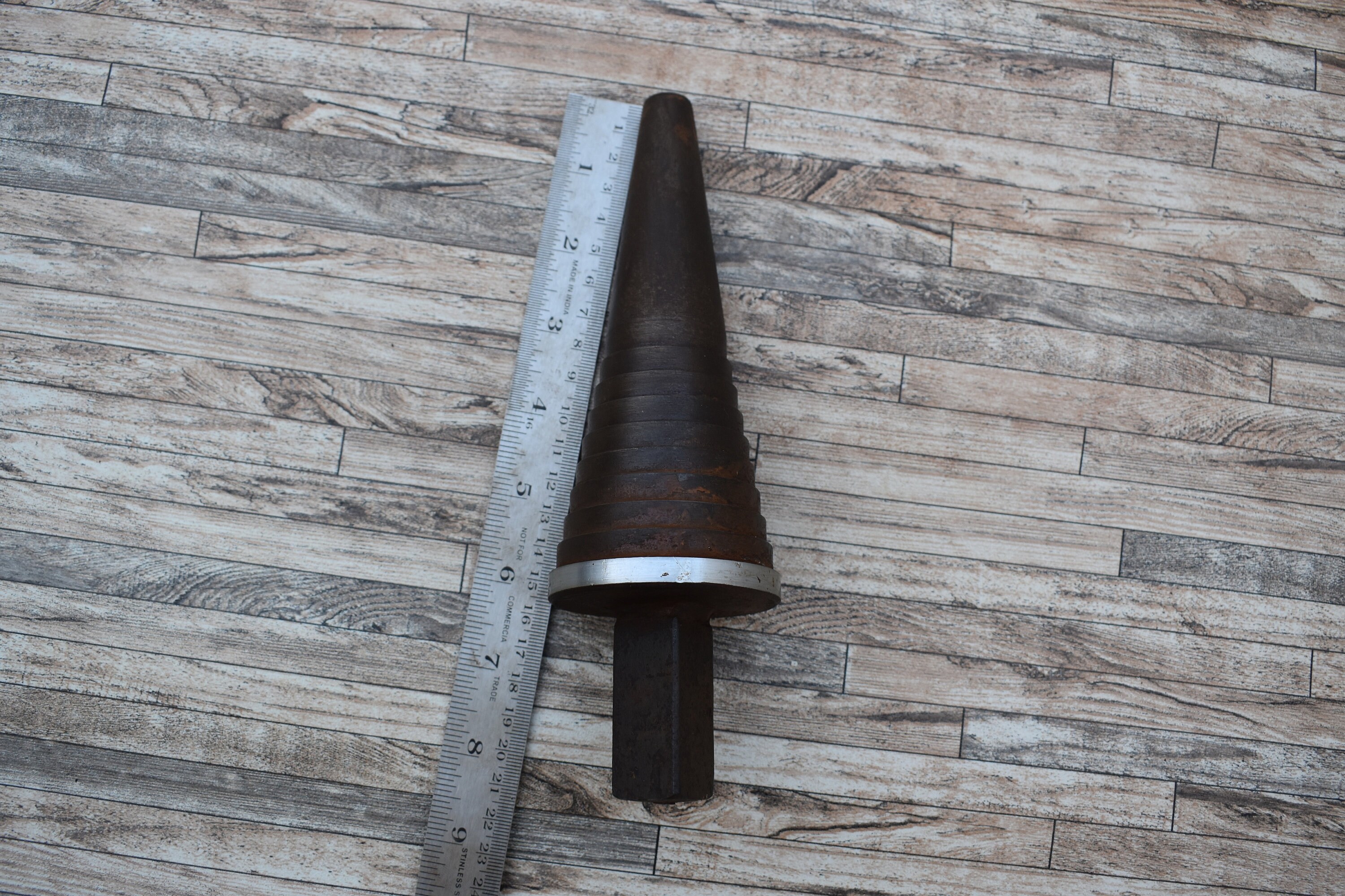Vintage Blacksmith ANVIL Hardy Steel Tinsmith Stepped Cone Anvil ...