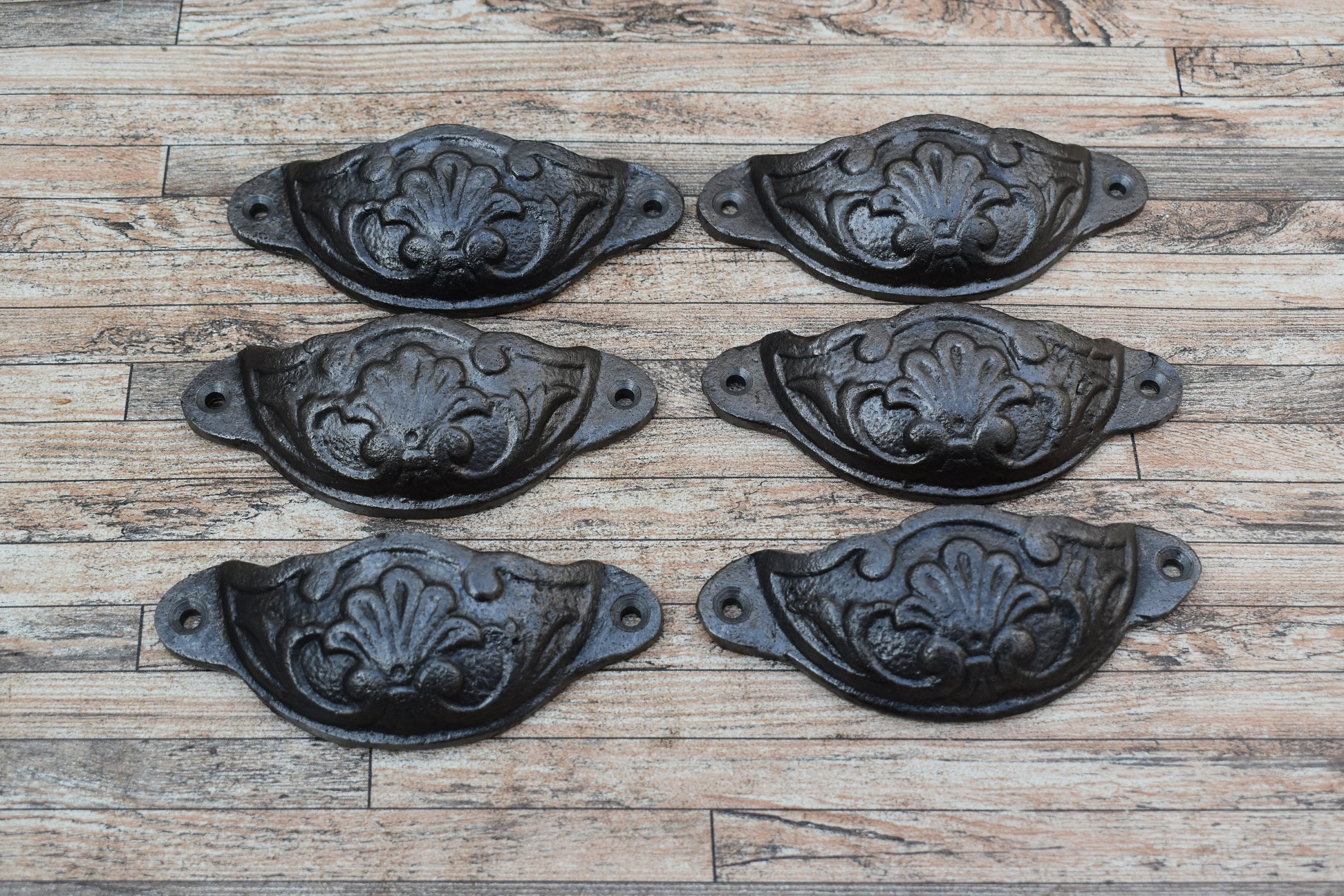 6x Vintage Victorian Style Cast Iron Eastlake Door Gate Drawer - Etsy