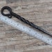 Vintage Wrought Iron Blacksmith Handforged Twisted Marlin Spike Hitch ...