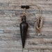 Vintage Solid Iron Leveling Plumb Bob Tool Collectible Table Decor ...