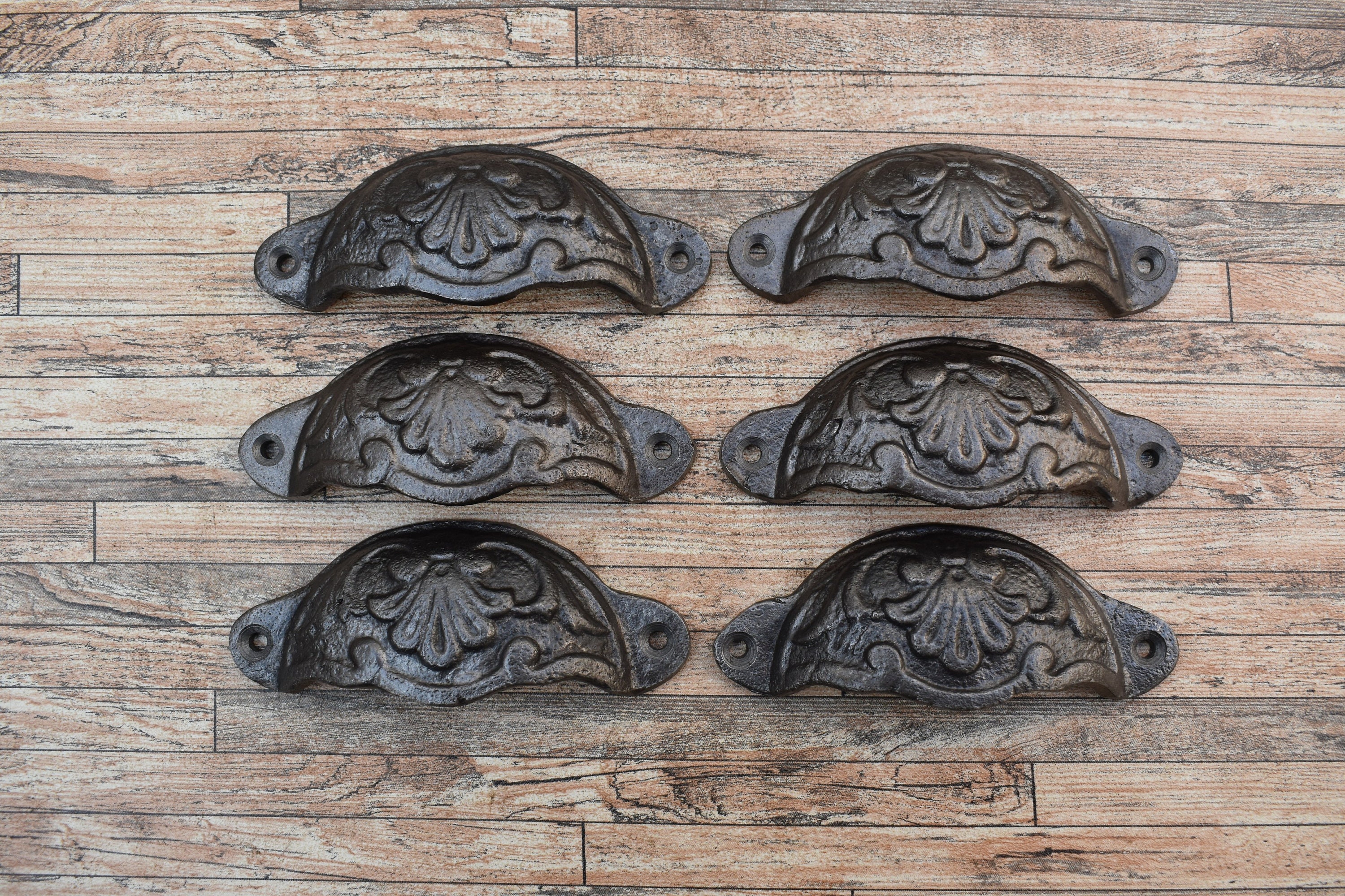 6x Vintage Victorian Style Cast Iron Eastlake Door Gate Drawer - Etsy