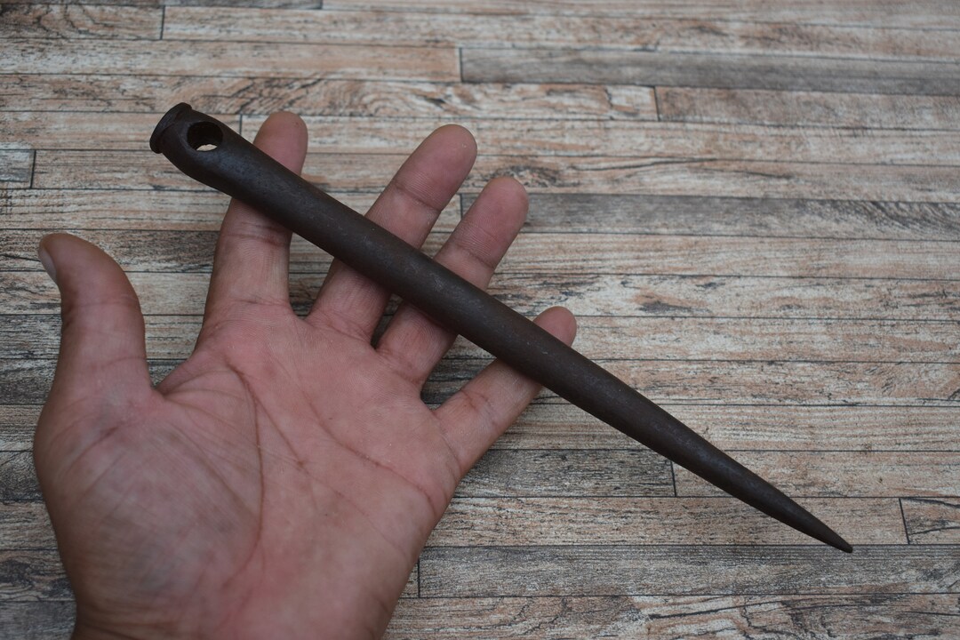 Vintage Wrought Iron Blacksmith Handforged Marlin Spike Hitch - Etsy