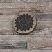 Vintage Style Handmade Cast Brass Floral Silversmith Goldsmith Jewelers ...