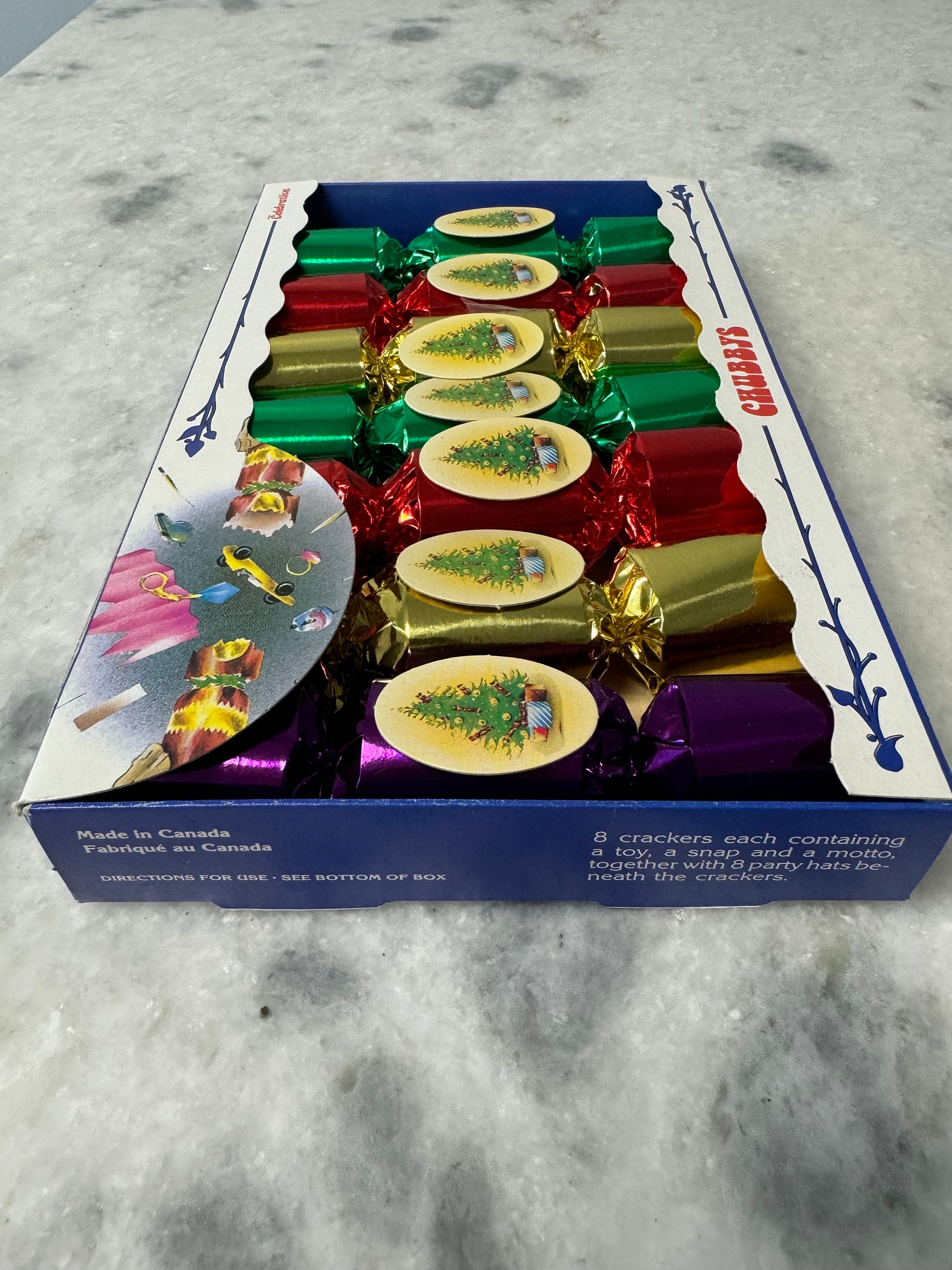 Vintage Mini Christmas Crackers for Holiday Gatherings New in Box - Etsy