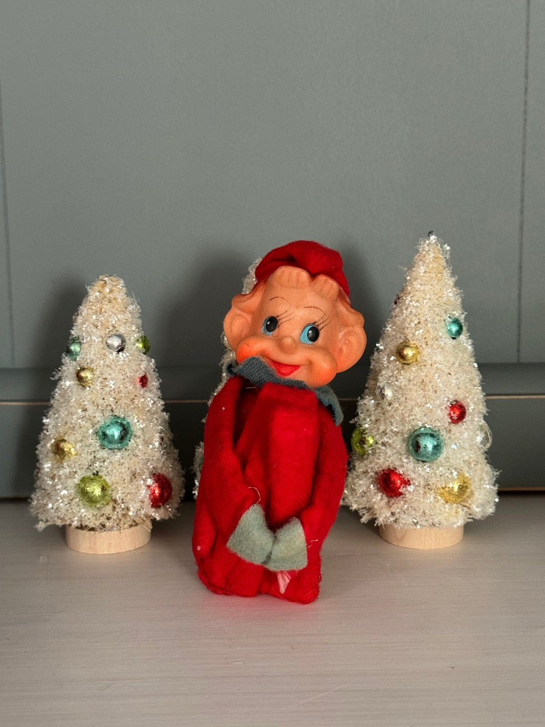 Vintage Knee Hugger Pixie Elf Pixie Elf Vintage Christmas - Etsy