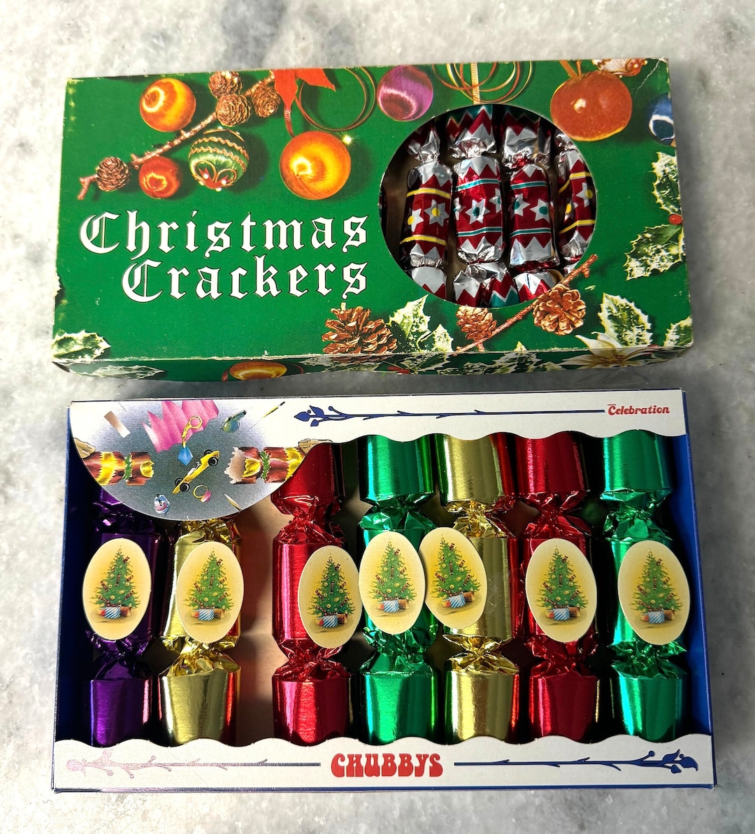 Vintage Mini Christmas Crackers for Holiday Gatherings New in Box - Etsy