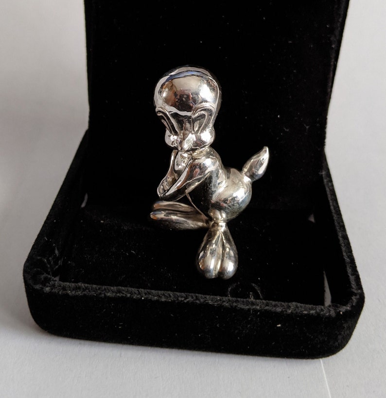 Sterling Silver Tweety Bird Standing Likeness - Etsy