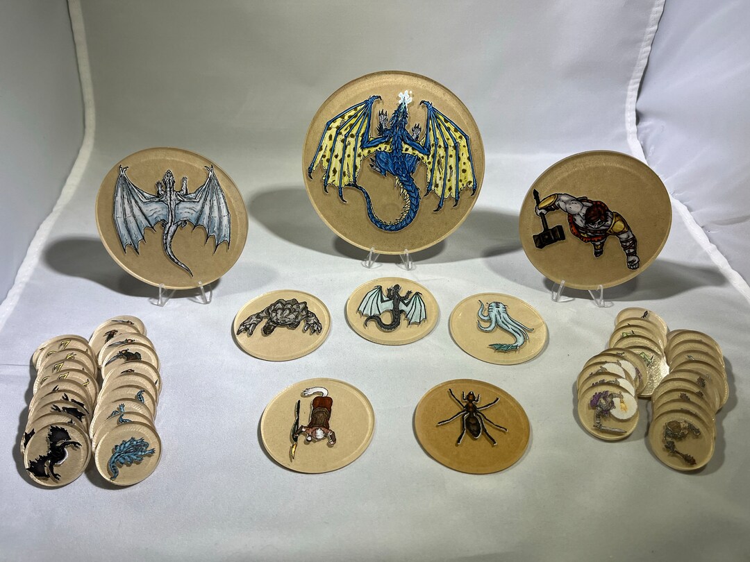 GM Starter Pack 2 Monster Token Set - Etsy